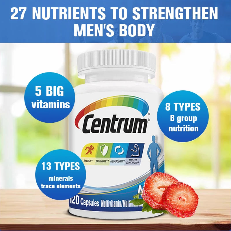 Centrum Multivitamin for Energy, Immunity & Muscle Support – EXCLUSIVE ...